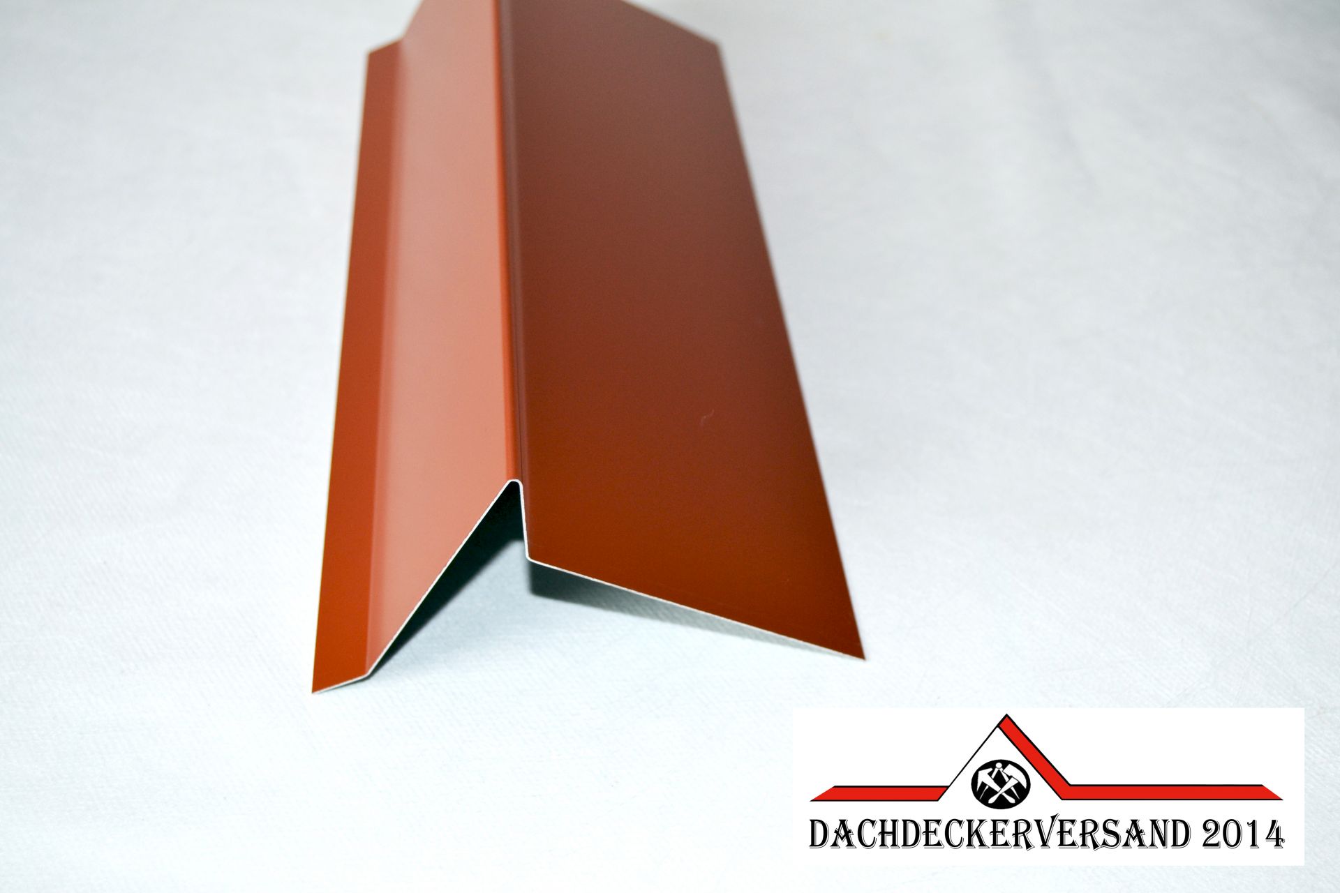 1 m Ortblech Ortgang Ortgangblech Dachblech Alu Aluminium farbig 0,8 mm ...